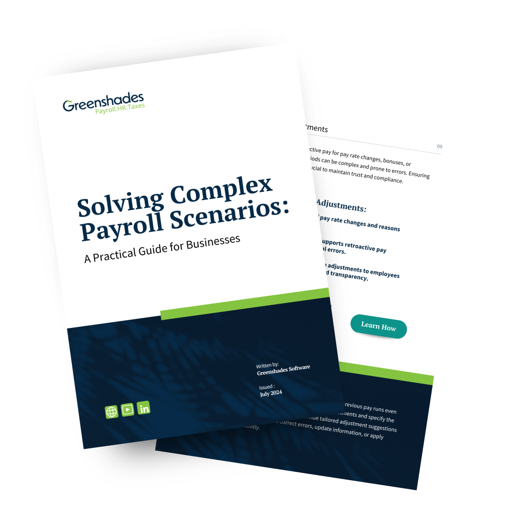 Solving Complex Payroll | Greenshades eBook